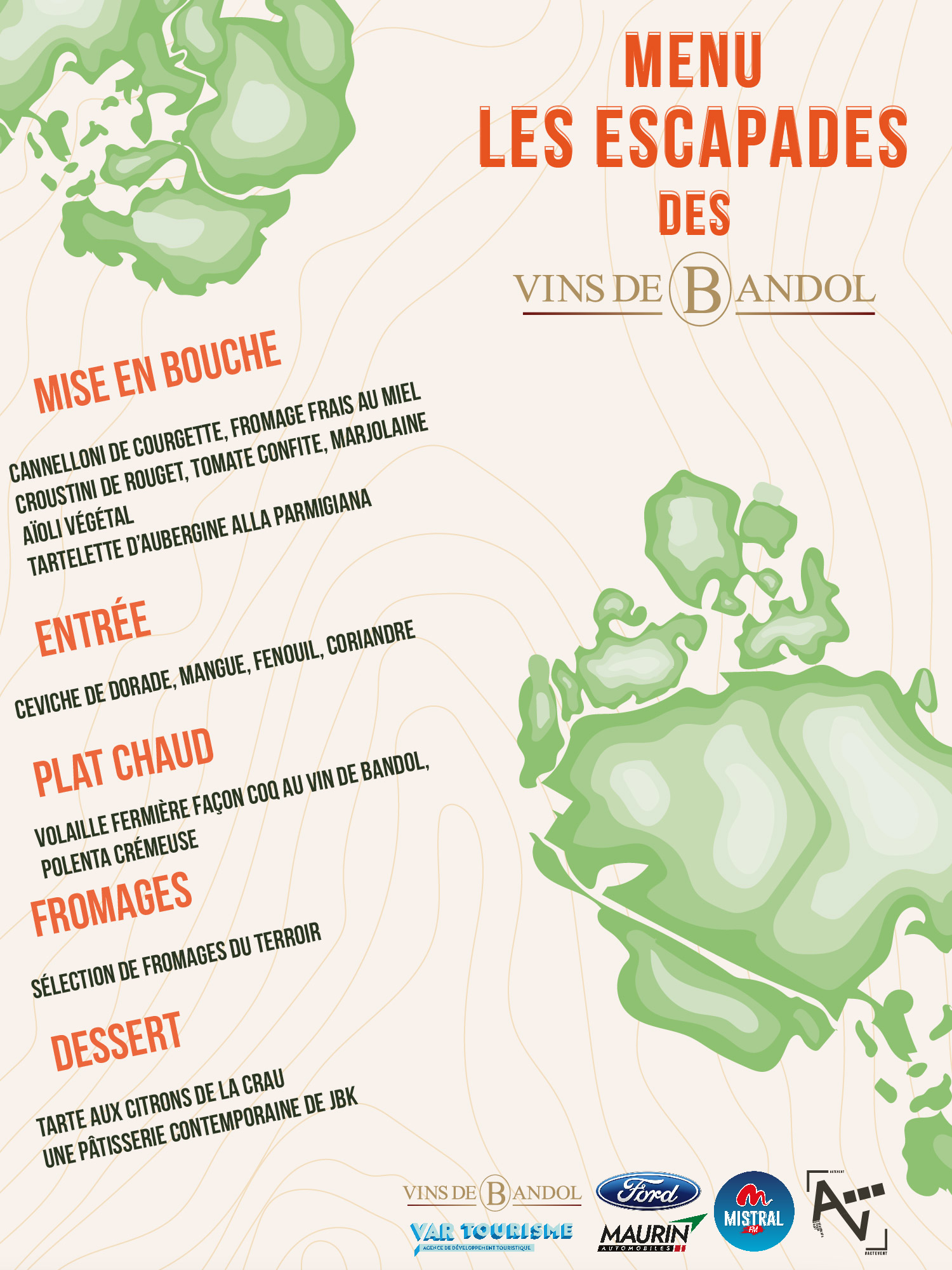 Menu & Vignerons - Les Escapades des Vins de Bandol